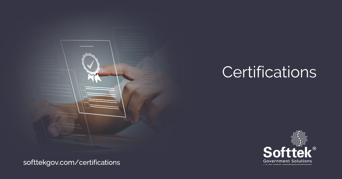Certifications | Softtek Government Solutions